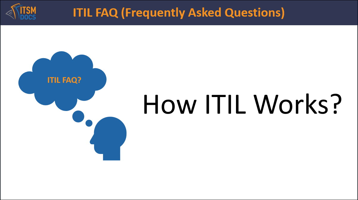 How Itil Works Itsm Docs Itsm Documents And Templates