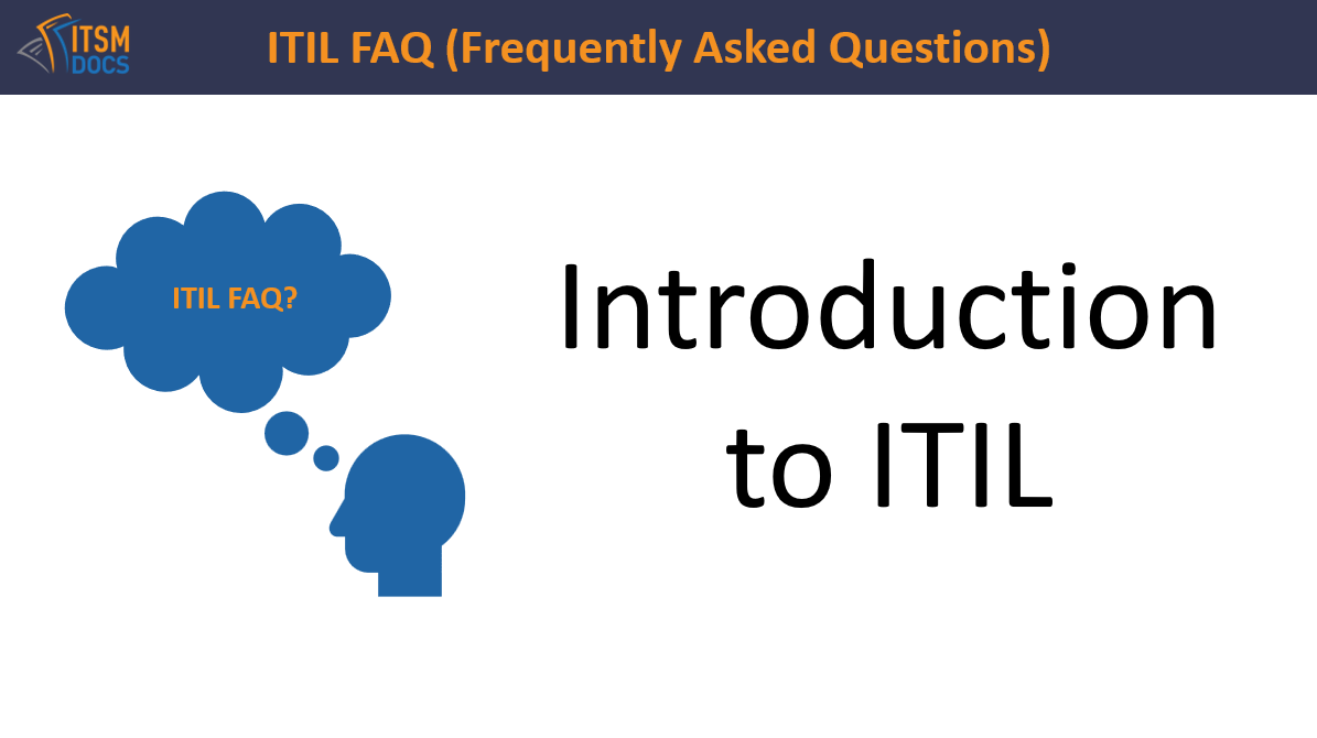 Introduction To Itil Itsm Docs Itsm Documents And Templates