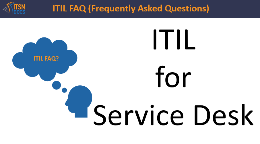 ITIL for Service Desk – ITSM Docs - ITSM Documents & Templates