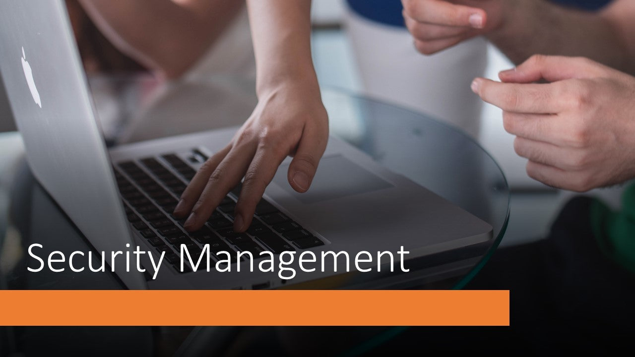 Security Management – ITSM Docs - ITSM Documents & Templates