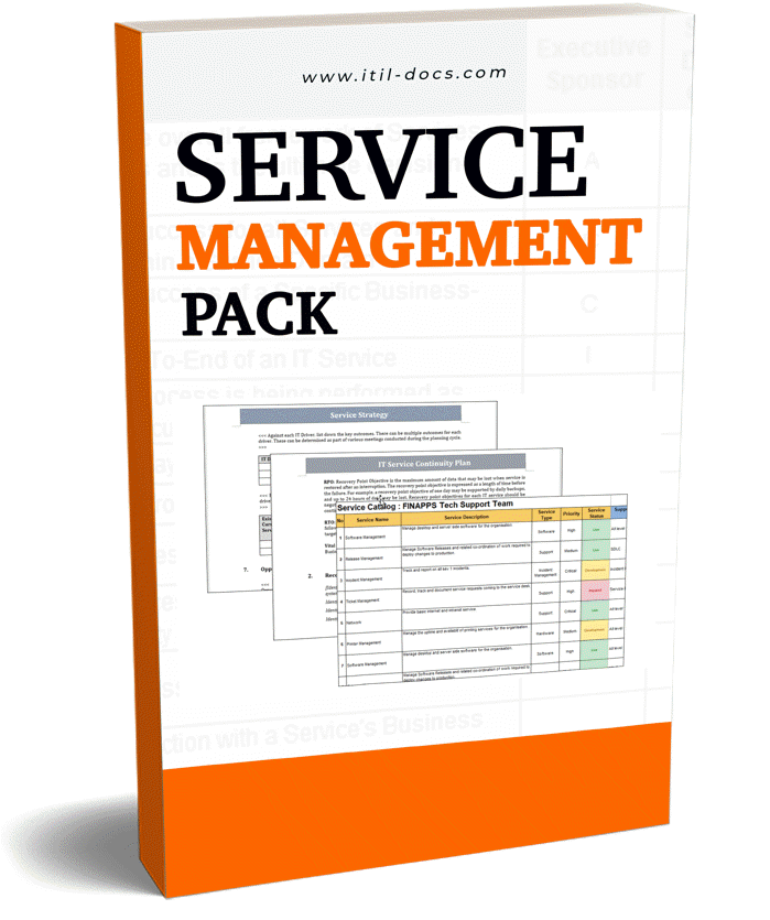 Service Management – ITSM Docs - ITSM Documents & Templates