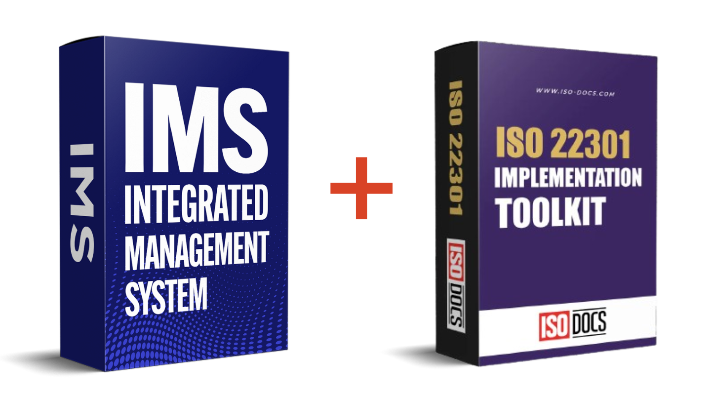 IMS Toolkit + ISO 22301 Toolkit – ITSM Docs - ITSM Documents & Templates