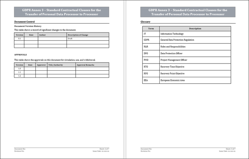 Gdpr Implementation Toolkit Itsm Docs Itsm Documents And Templates