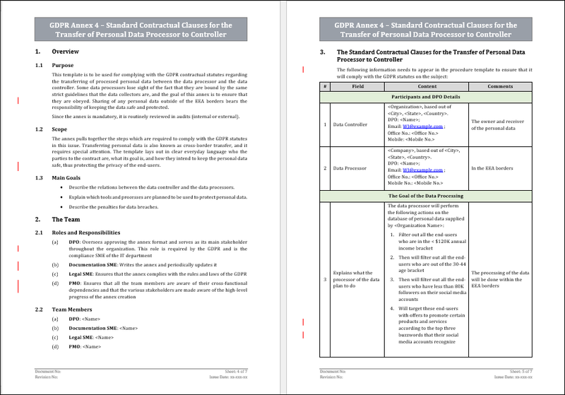 Gdpr Implementation Toolkit Itsm Docs Itsm Documents And Templates