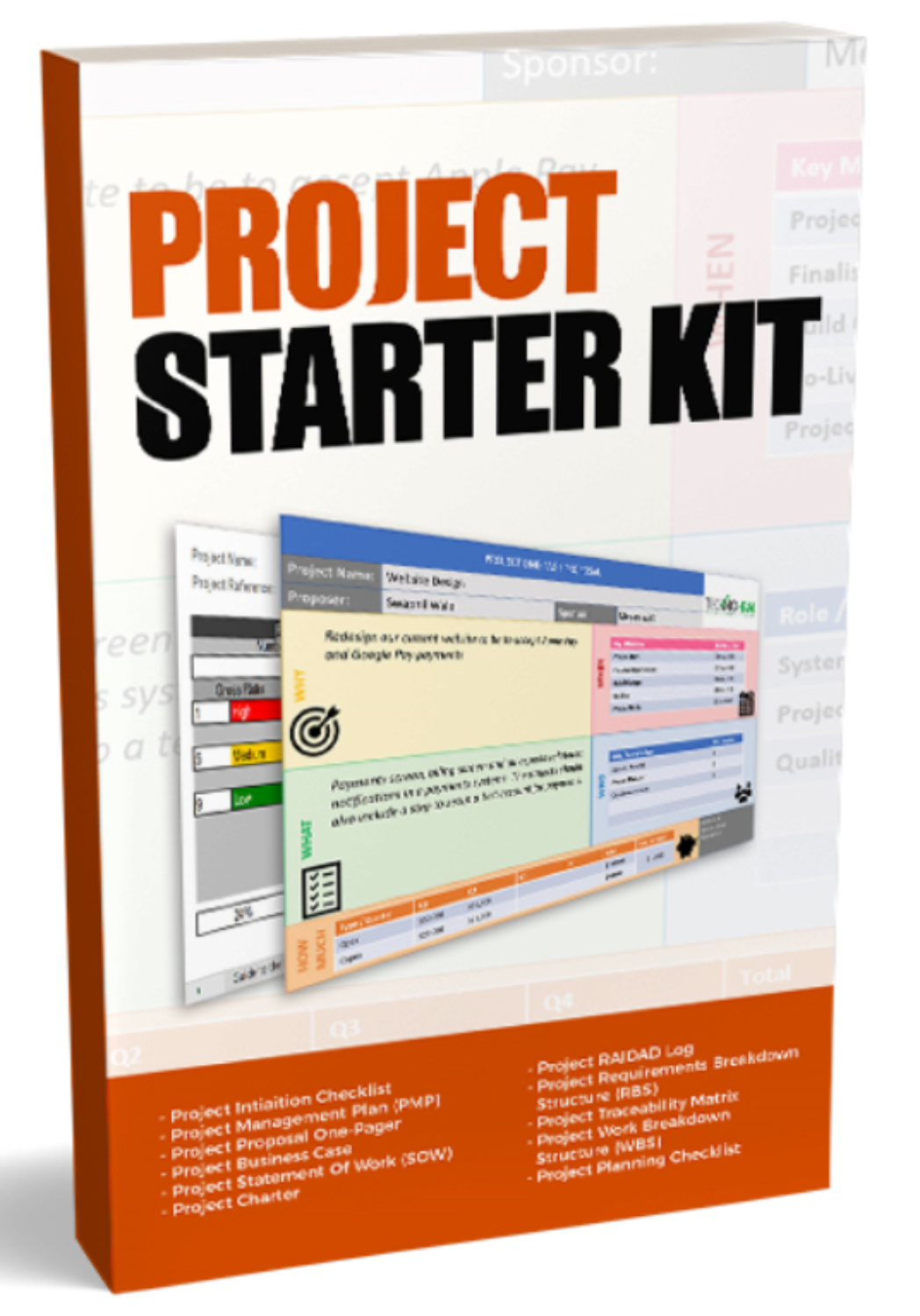 Project Starter Kit Template Bundle (Includes Starter Kit & 200+ Temp ...